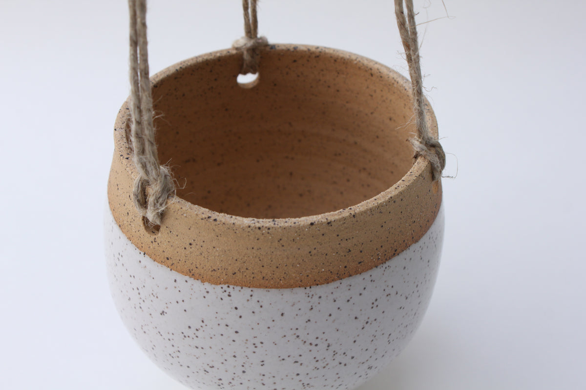 Handmade Ceramic Pottery Hanging Planter – SamSam Pottery